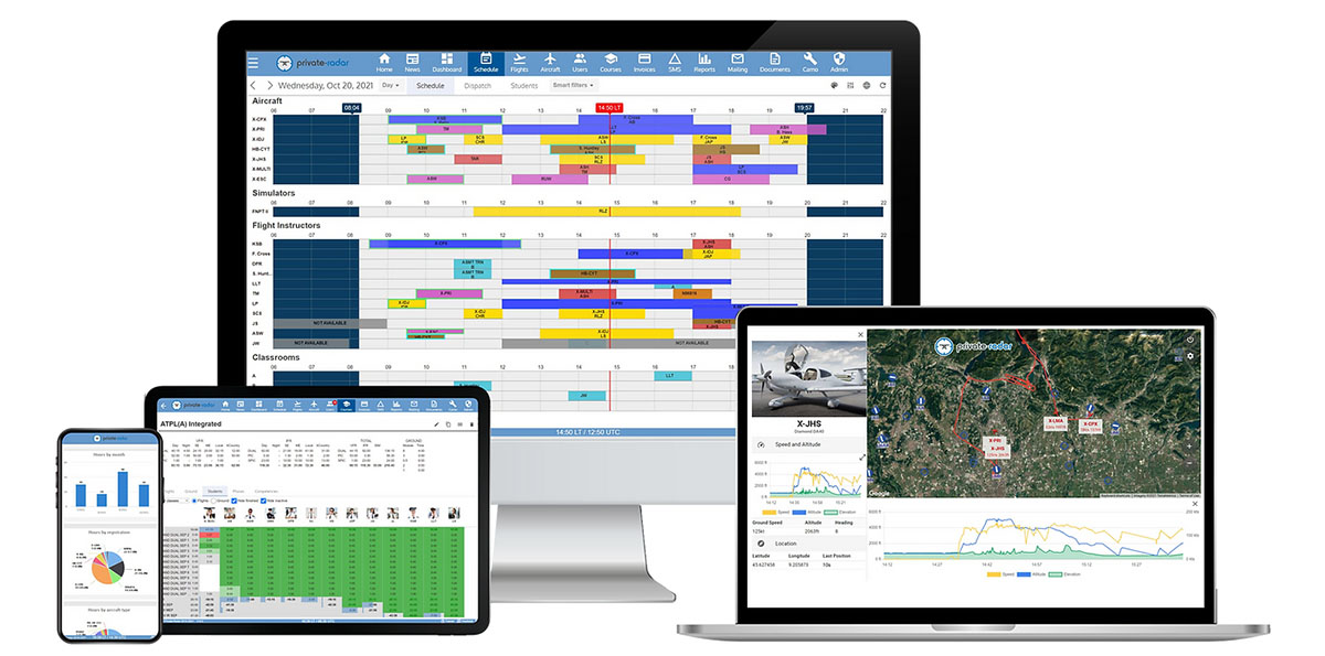 Flight School Management System Provider, Private-Radar, Announces ...