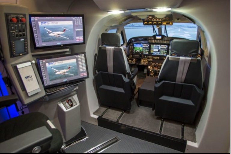 Simthetiq’s X2 Visual System Selected for King Air 350 Full Flight Simulator by TRU Simulation ...
