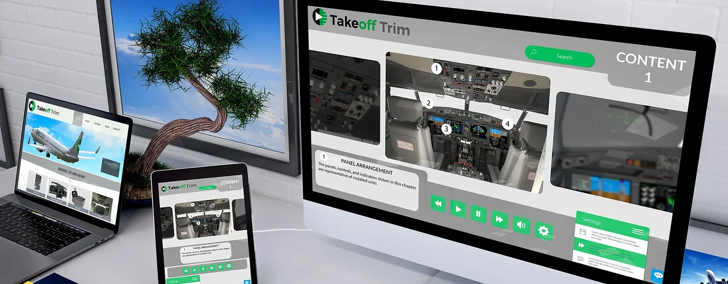 Aviation Distance Learning Provider, Takeoff Trim, Delivers the First ...