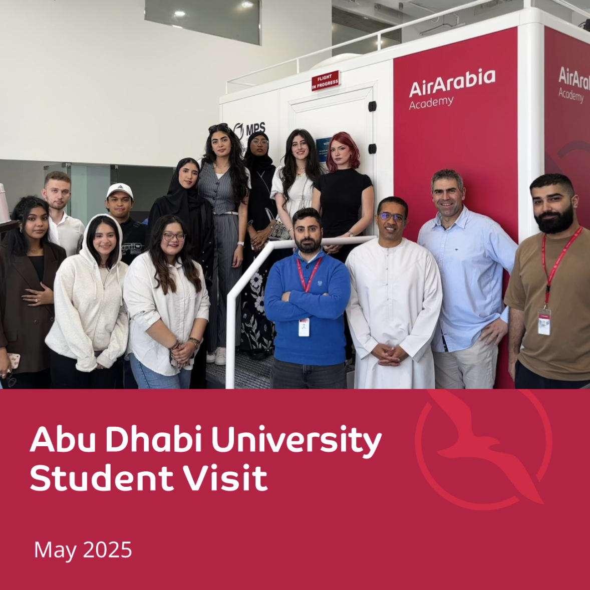 Air Arabia Academy Hosts Aviation Students from Abu Dhabi University ...